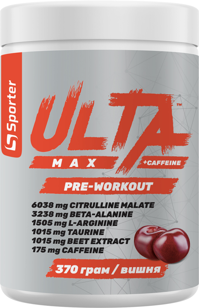 Ulta Max Pre-Workout - 370 г купить Киев и Украина ≡ Цена, отзывы ...