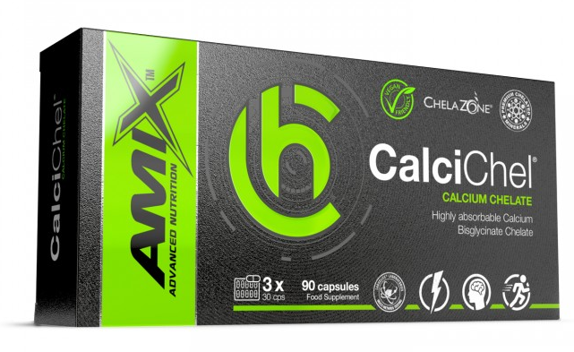 ChelaZone CalciChel Calcium Bisglycinate Chelate - 90 веган капс купить ...