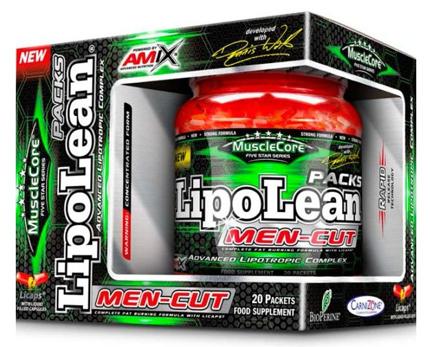 MuscleCore® LipoLean Men-Cut Packs - 20 пак купити Київ та Україна ≡ ...